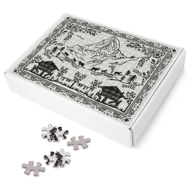 Vue du Cervin Puzzle - Découpage traditionnel par Corina Boche